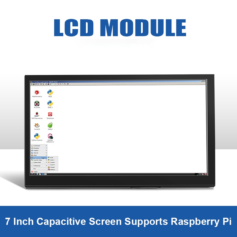 7 Inch 1024X600 LCD Screen IPS Full Viewing Angle Control Board ...