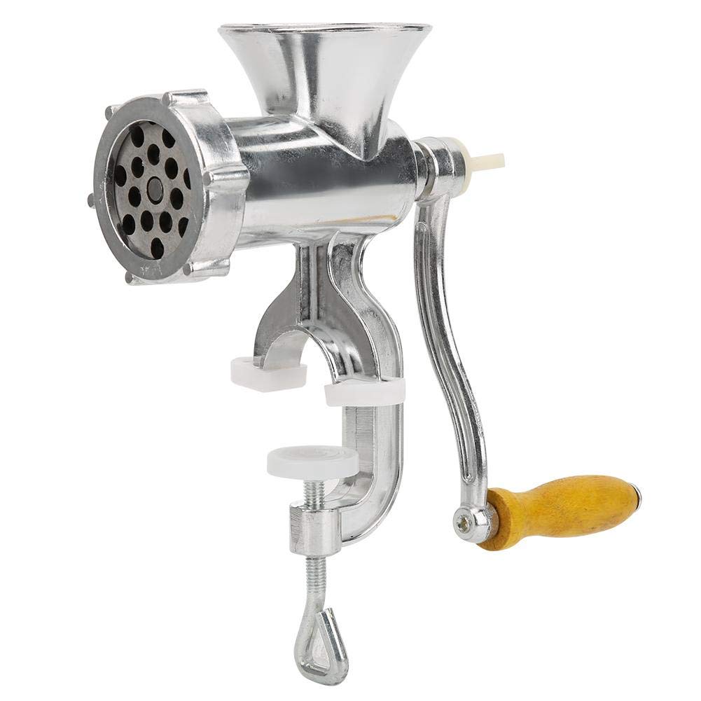 Manual Meat Mincer Machine Heavy Duty # 5 Hand Operated Crank Meat ...
