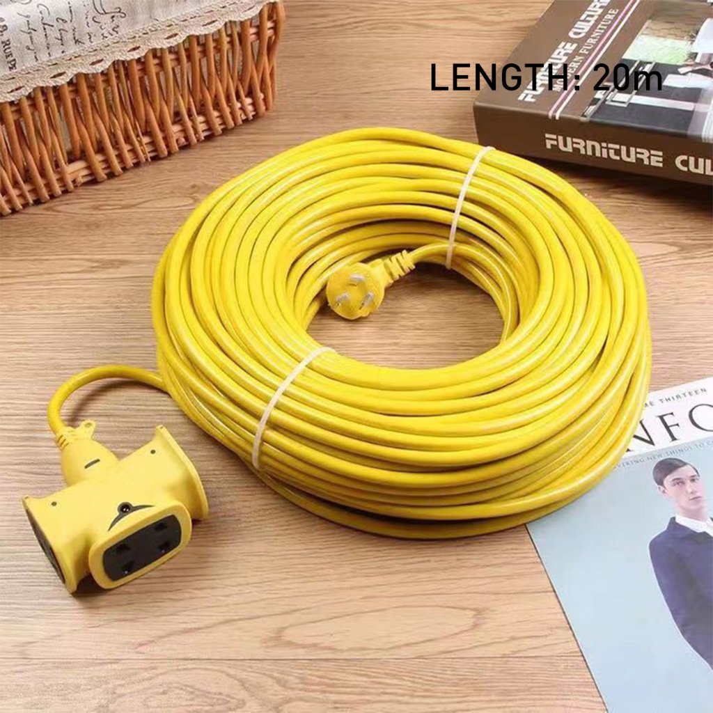 Extension cable socket long plug-in 5M/10M/20M/30M /40M electric ...