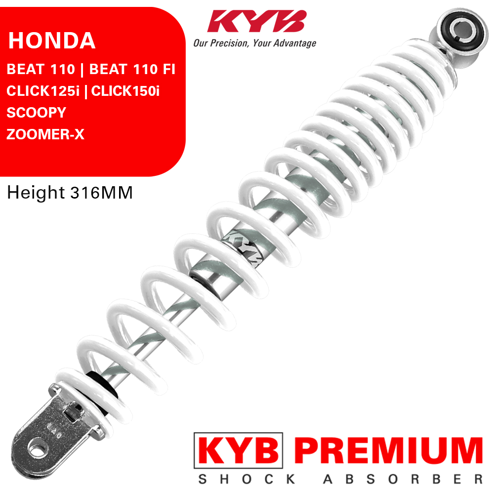 KYB Premium Beat 110 / Fi, Click125i, Click150i Motorcycle Shock ...