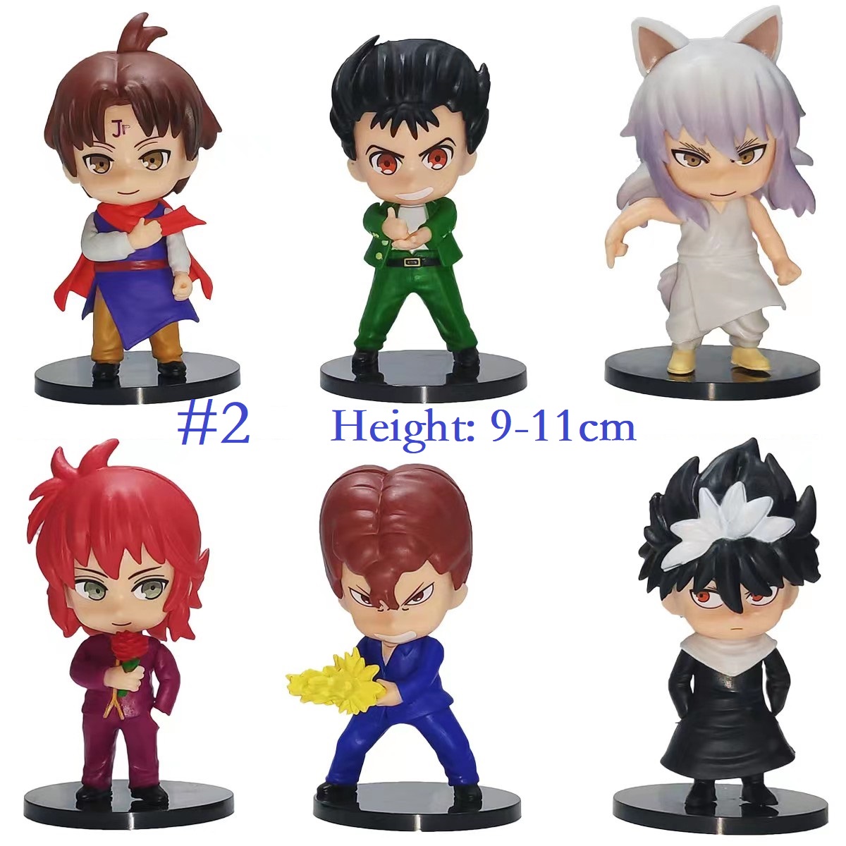 Yuyu Hakusho Ghost Fighter Yusuke Eugene Dennis Alfred Vincent Jericho ...