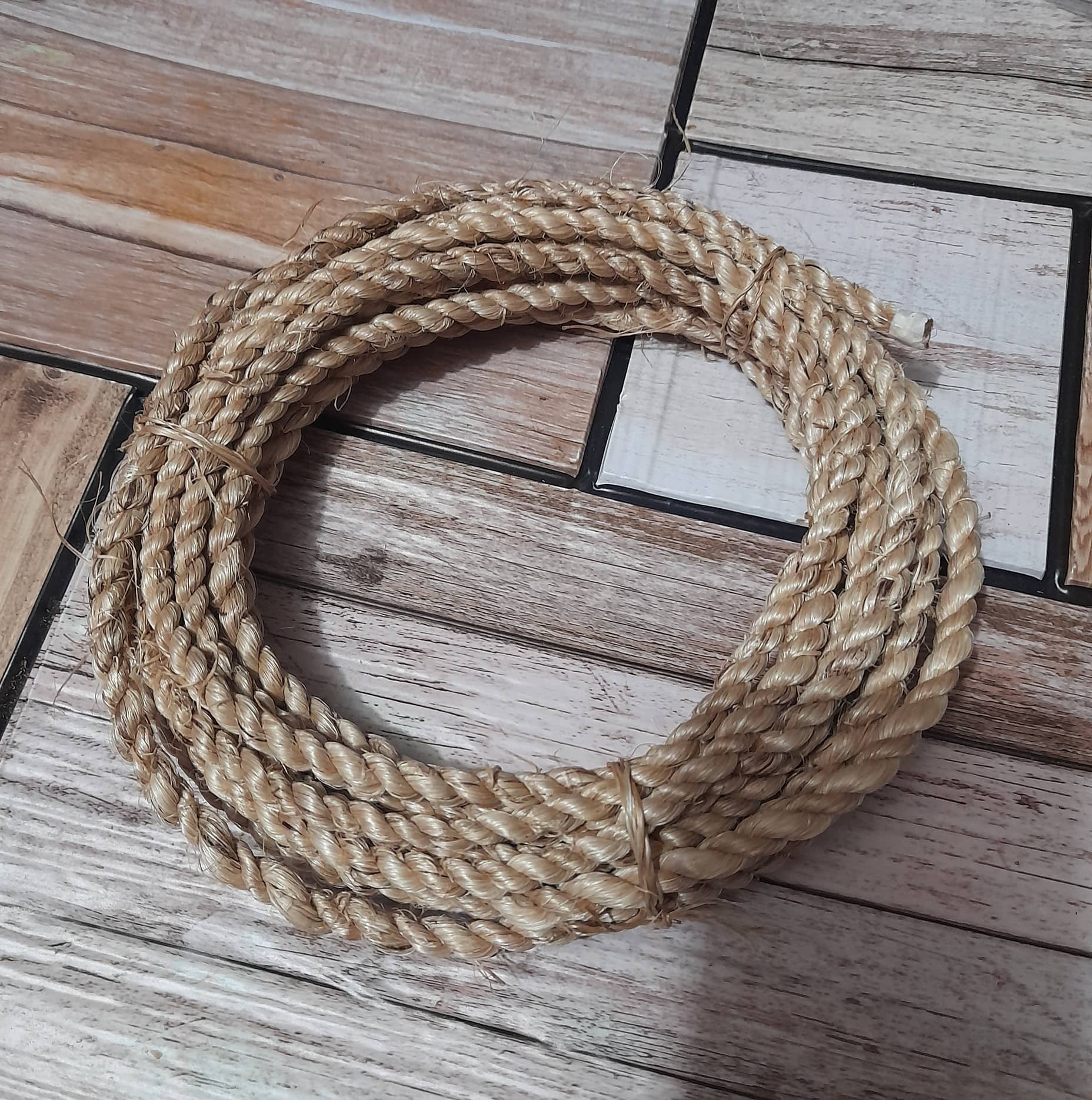Natural Abaca Rope 7mm (7 meters) | Lazada PH
