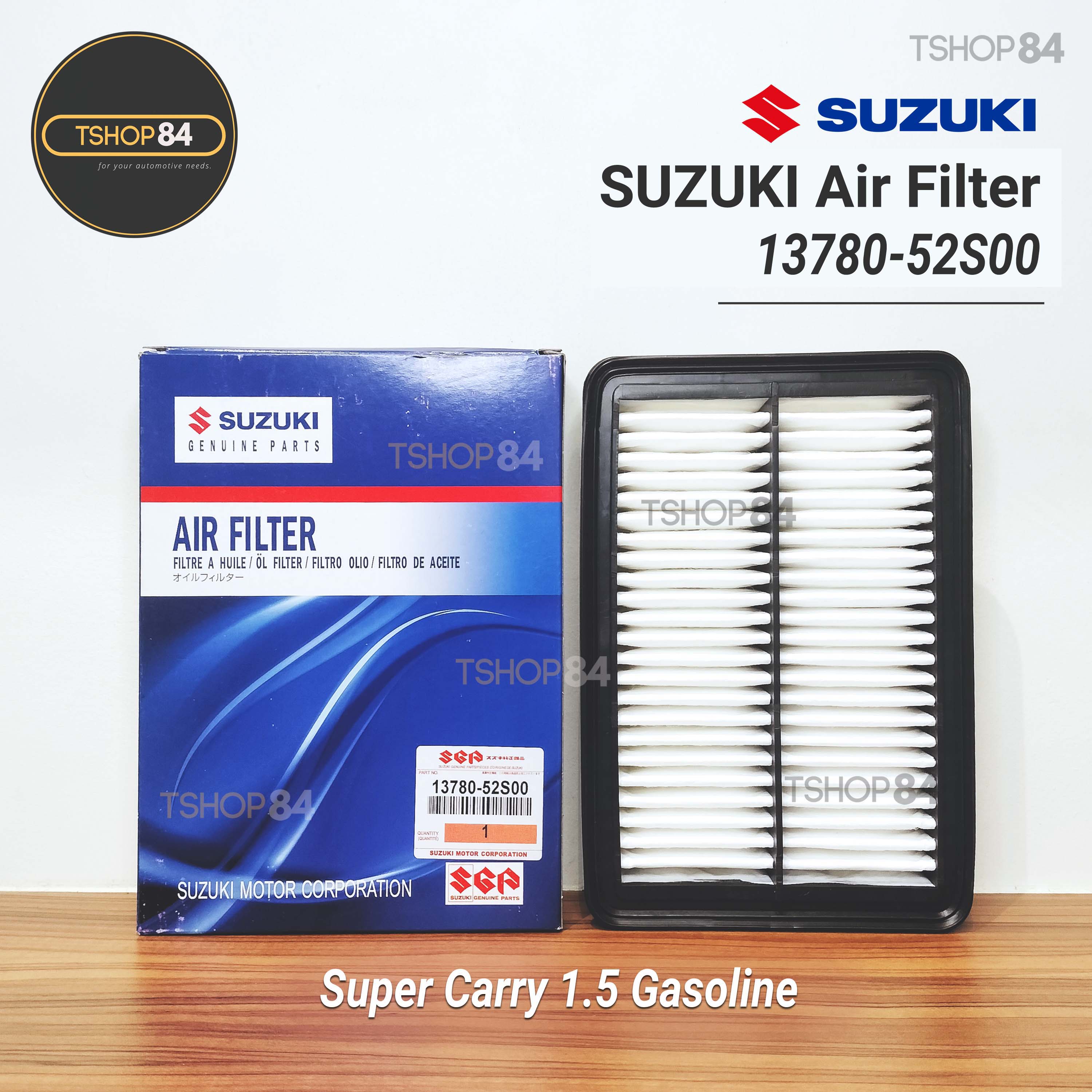 Suzuki Air Filter Super Carry 1.5 Gasoline 13780-52S00 | Lazada PH