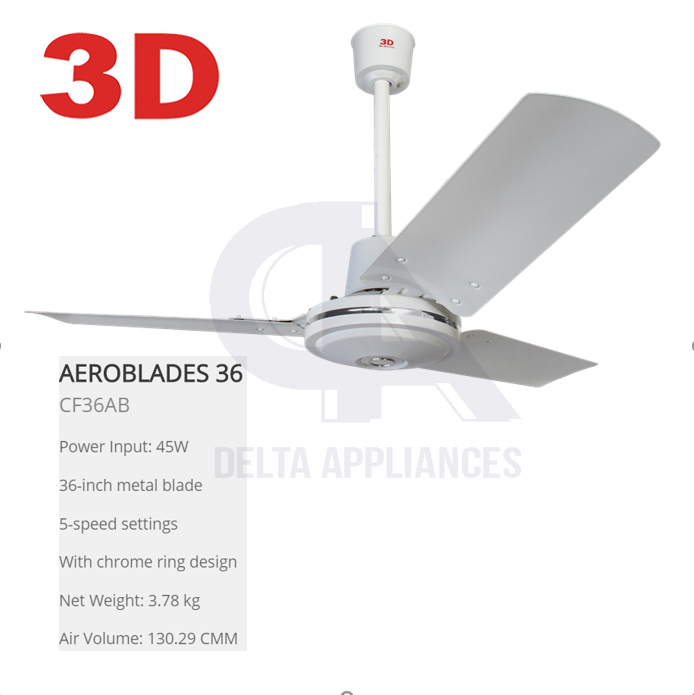 3D AEROBLADES 36 Ceiling Fan | Lazada PH