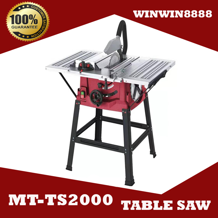Mace Plus MT-TS2000 Table Saw 255mm Compatible with Wood Surface ...