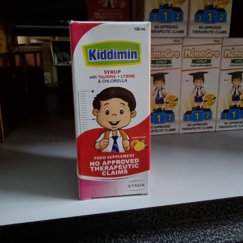 Kiddimin syrup 60ml or 120ml | Lazada PH