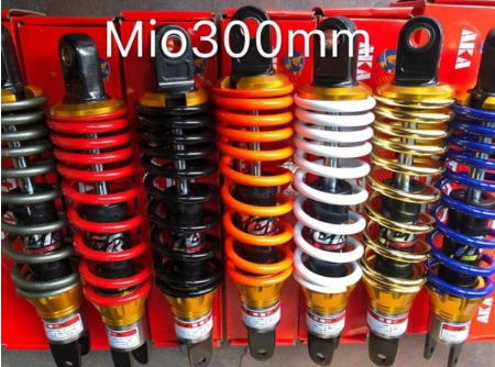 TTGR/MHR Motorcycle Rear Shock 300mm Mio Sporty/ Beat/ Mioi 125 ...