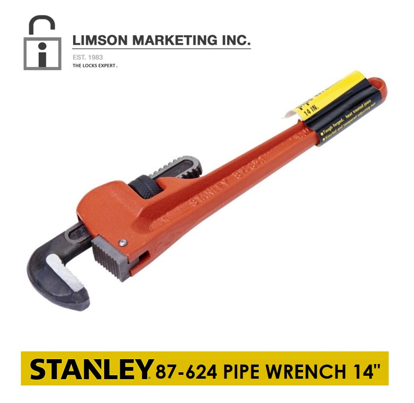 STANLEY ADJUSTABLE PIPE WRENCH | Lazada PH