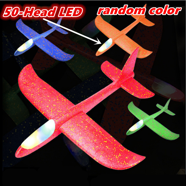 Foam Plane Glider Hand Throw Airplane Light Inertial EPP Bubble Planes ...