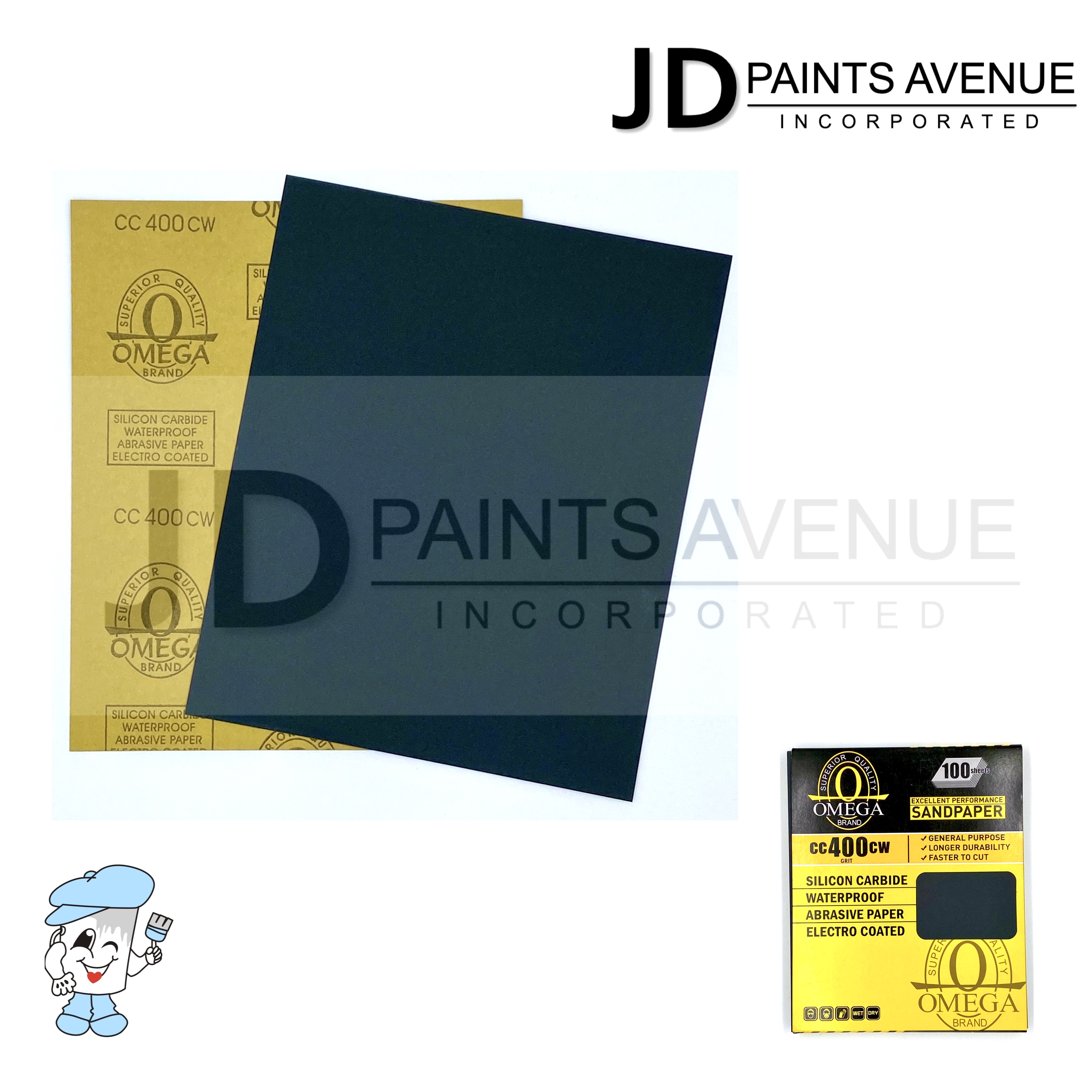 Omega Waterproof Sandpaper | Lazada PH