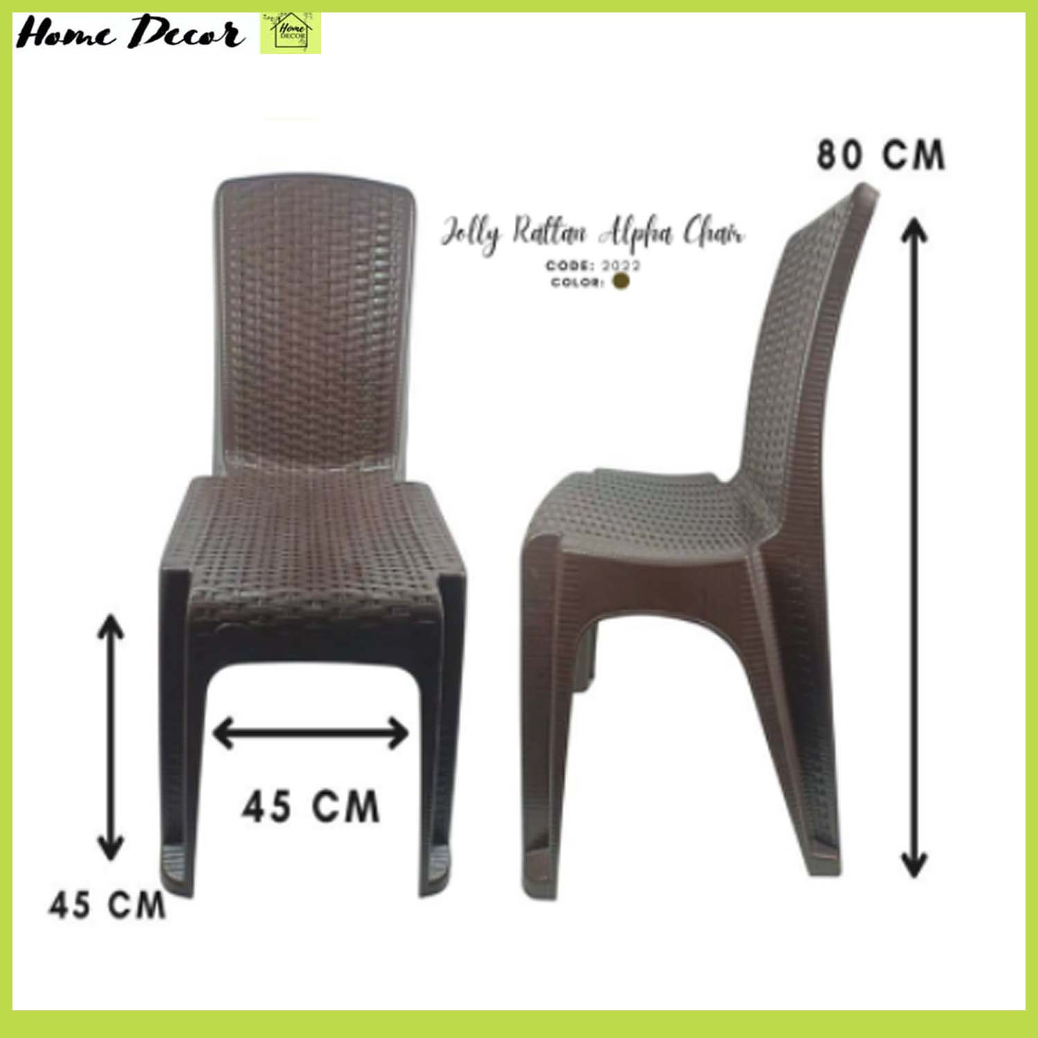6 PCS JOLLY 2022 RATTAN ALPHA CHAIR / RATTAN CHAIR/ JOLLY CHAIR | Lazada PH