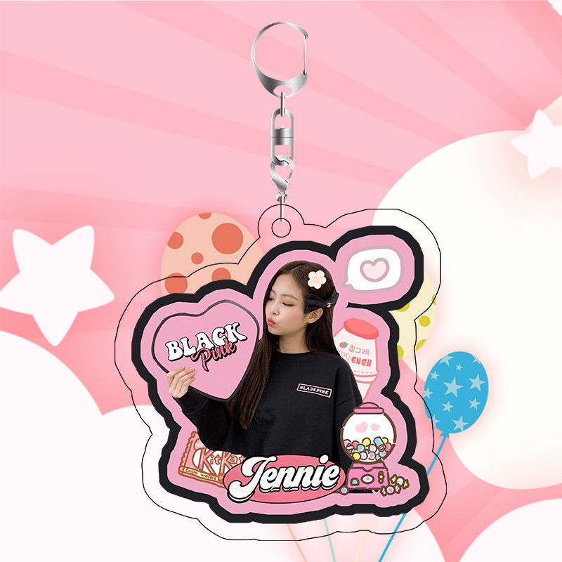 BLACKPINK Keychain Rose Lisa Jisoo Jennie Pendant | Lazada PH