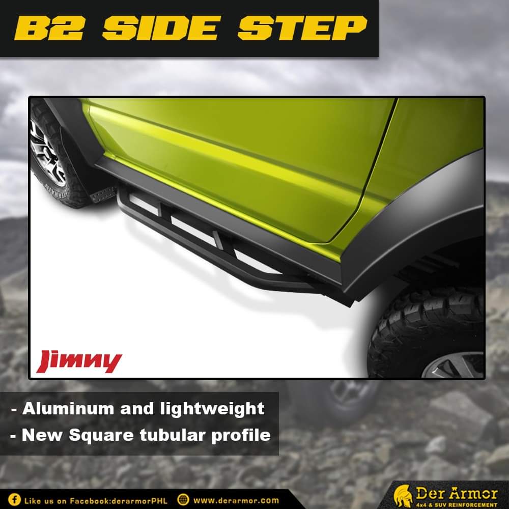 JIMNY SIDE STEPBOARD BY DER ARMOR | Lazada PH