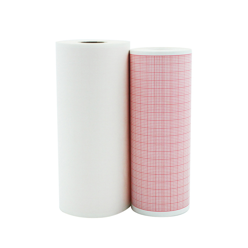 Red Grid Diagnostic Paper 110mmx20m Ecg For ECG Machine ECG Paper ...