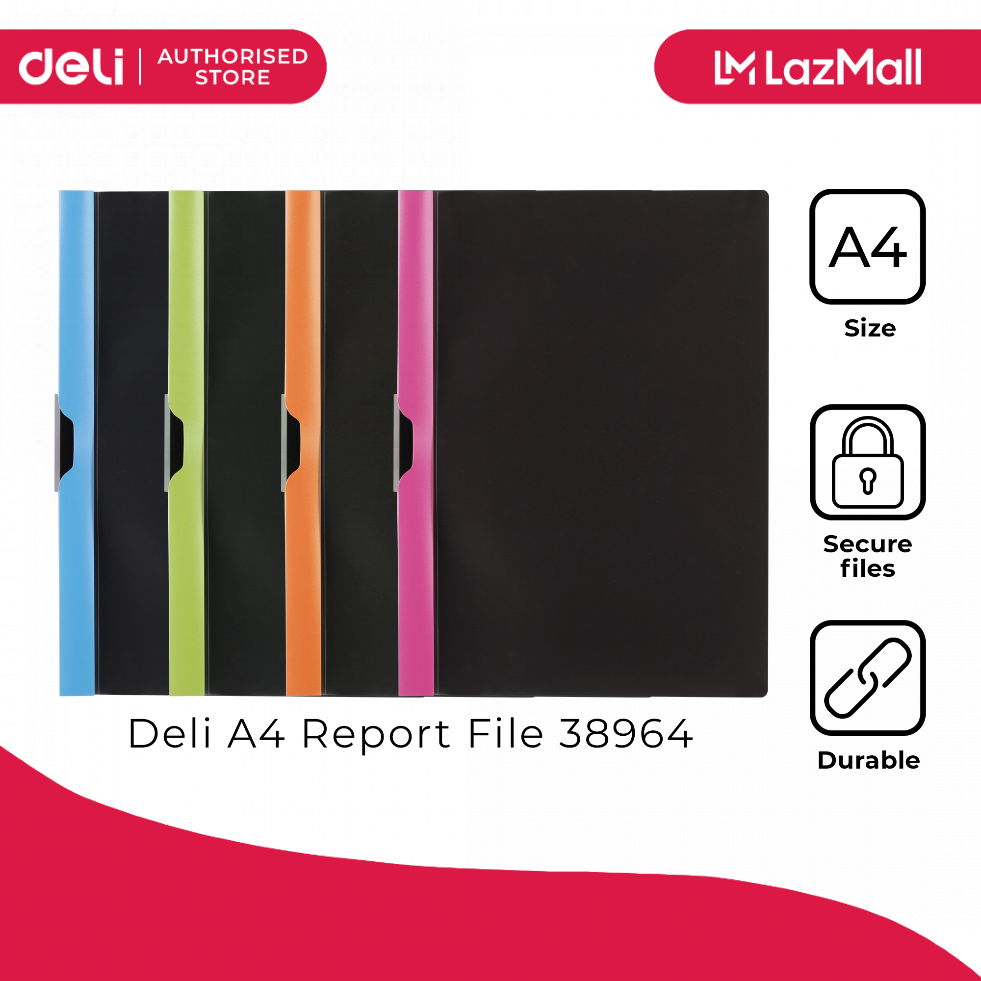 Deli A4 Report File 38964 [7938964] | Lazada PH