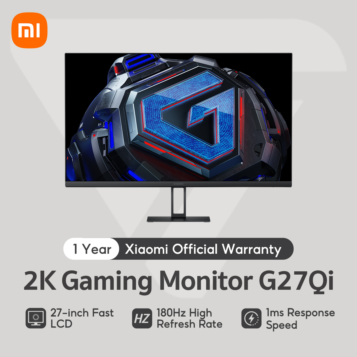 Xiaomi 2K Gaming Monitor G27Qi 27-inch Fast LCD 95%DCI-P3 And 100% sRGB ...