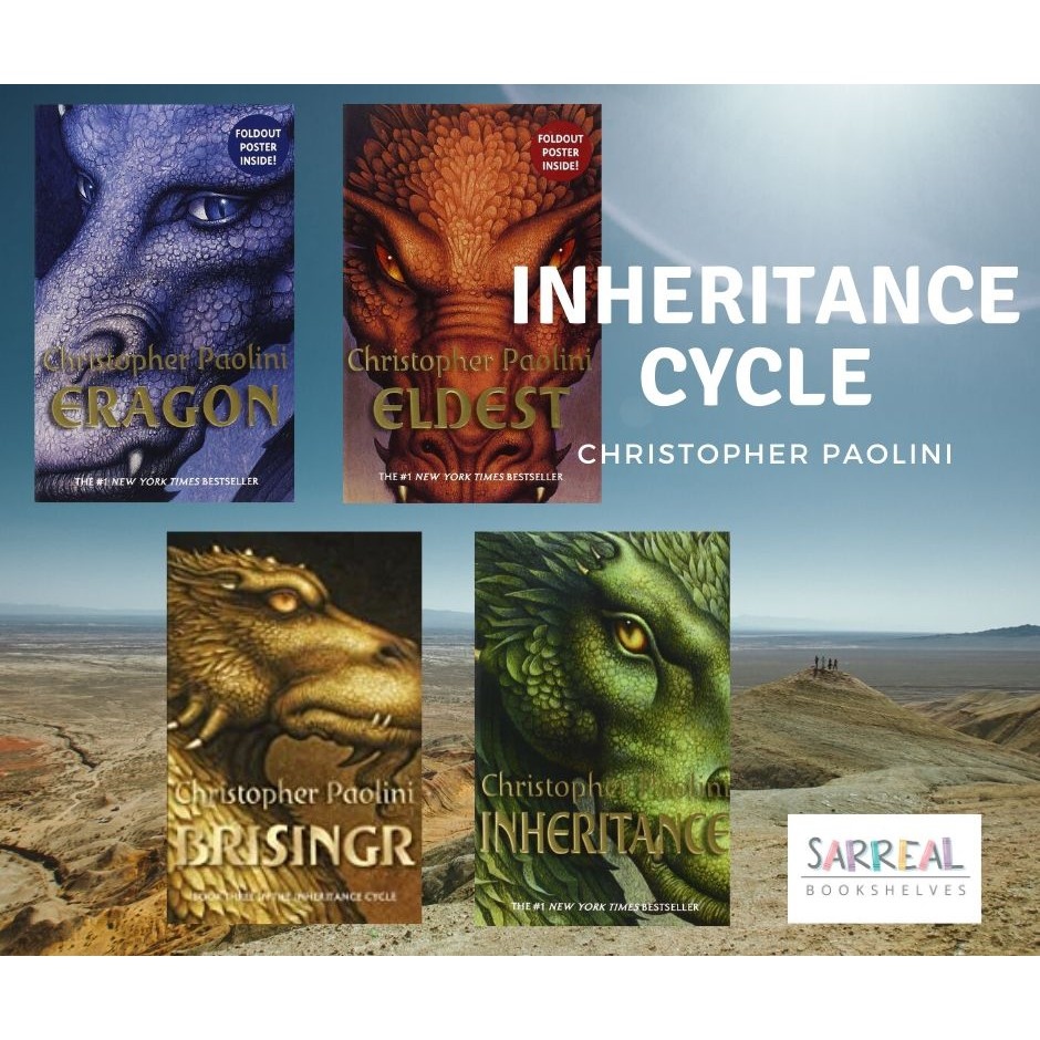 Inheritance Cycle Books 1-4 by Christopher Paolini (Eragon Inheritance ...