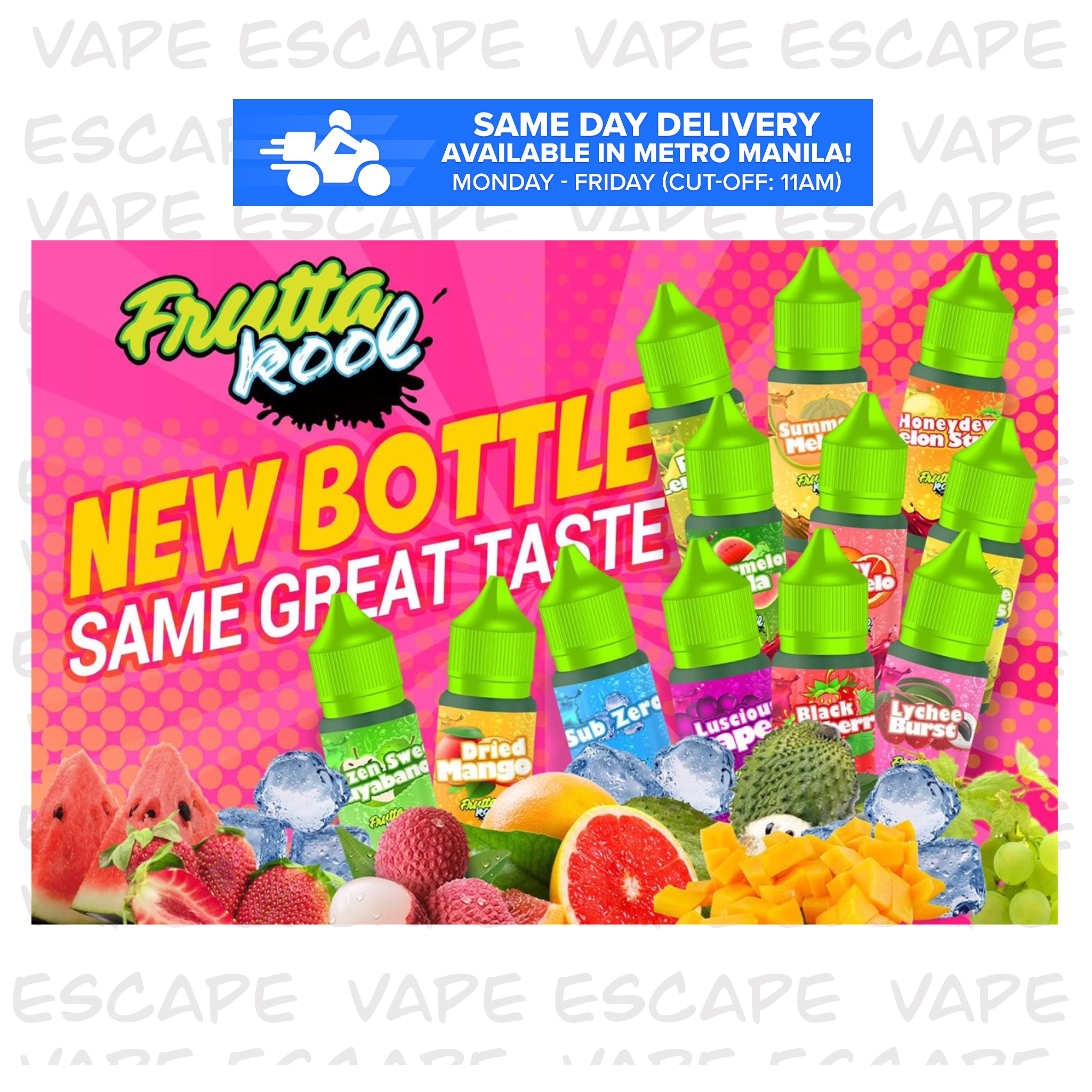 FRUTTA KOOL - 3MG / 60ML POD FRIENDLY | Lazada PH