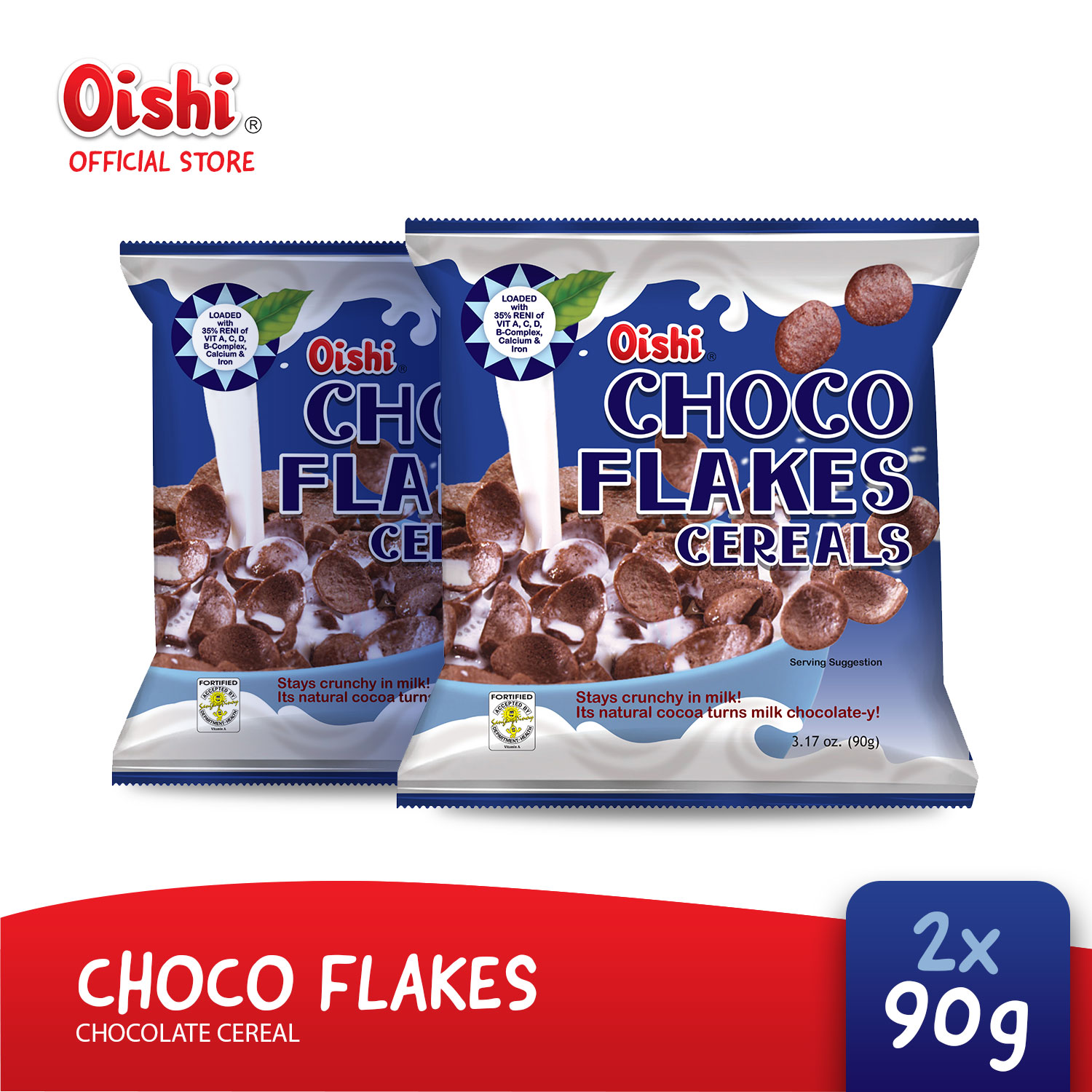 Choco Flakes Chocolate 90g x2 | Lazada PH