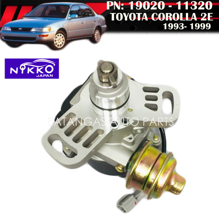 DISTRIBUTOR ASSEMBLY 19020-11320 NIKKO JAPAN FOR TOYOTA FOR COROLLA 2E ...