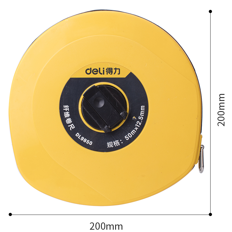 Deli Industrial Fiberglass Measuring Tape 20M/30M/50M PVC Coated Blade ...