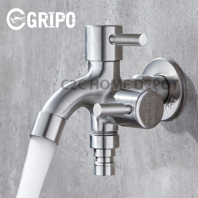 GRIPO sus304 stainless 2 way two way faucet | Lazada PH