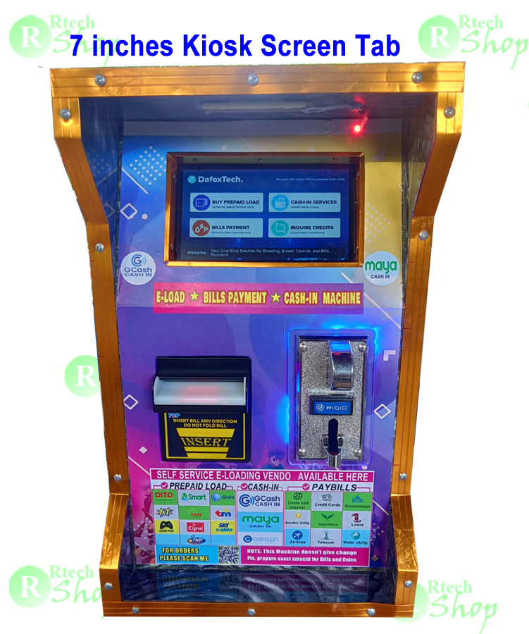 Offline Eloading Vendo Machine with Gcash in(KIOSK TYPE) | Lazada PH