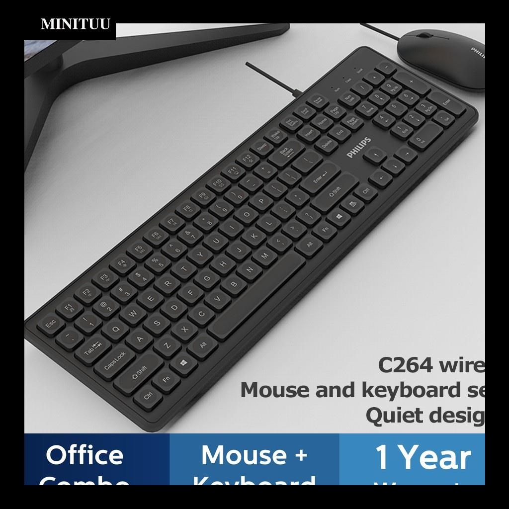MINITU Philips Original C315 / C354 Wireless Keyboard and Mouse Combo ...