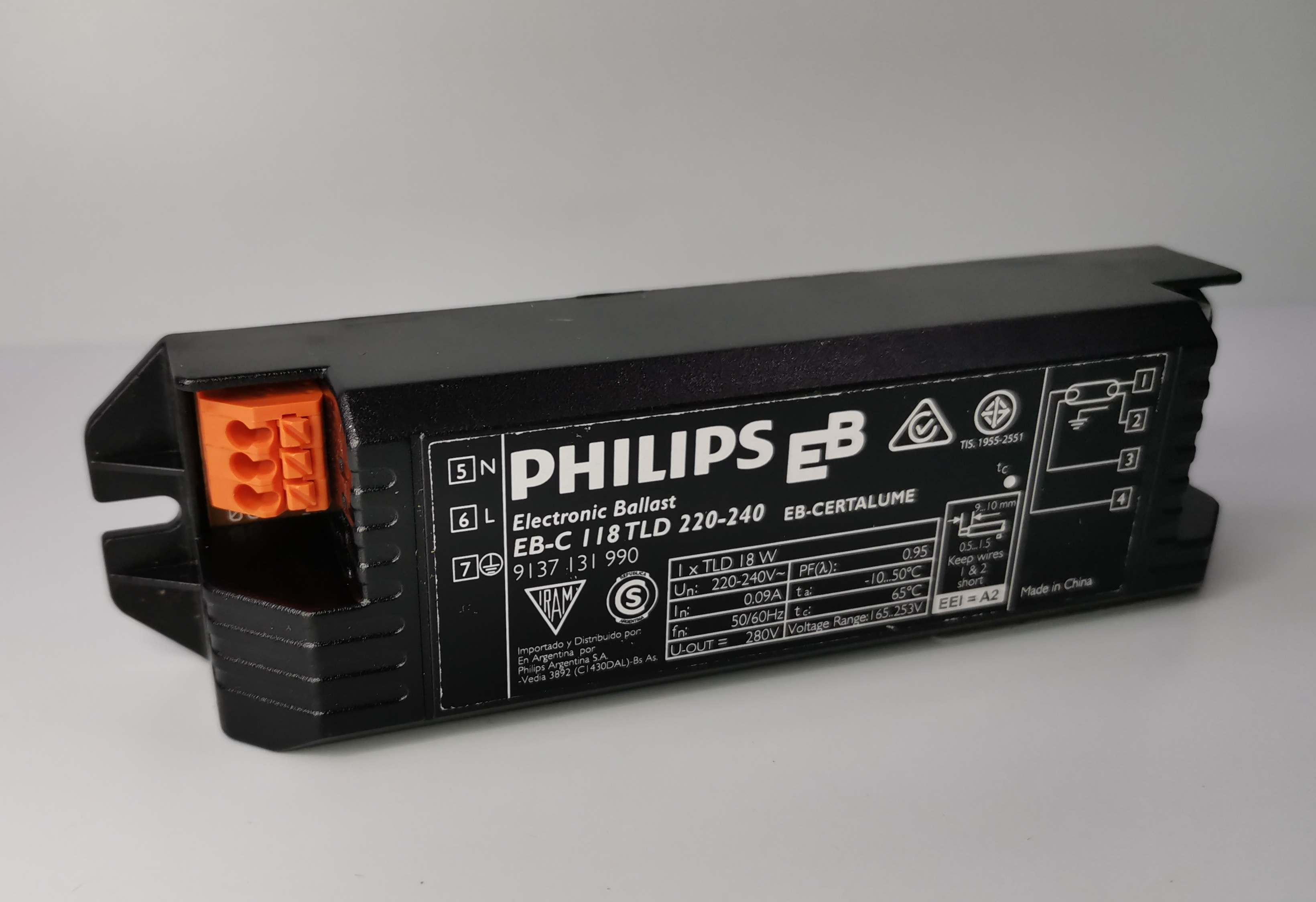 Philips EB-C 136 TLD 220v 36W Electronic Ballast | atelier-yuwa.ciao.jp