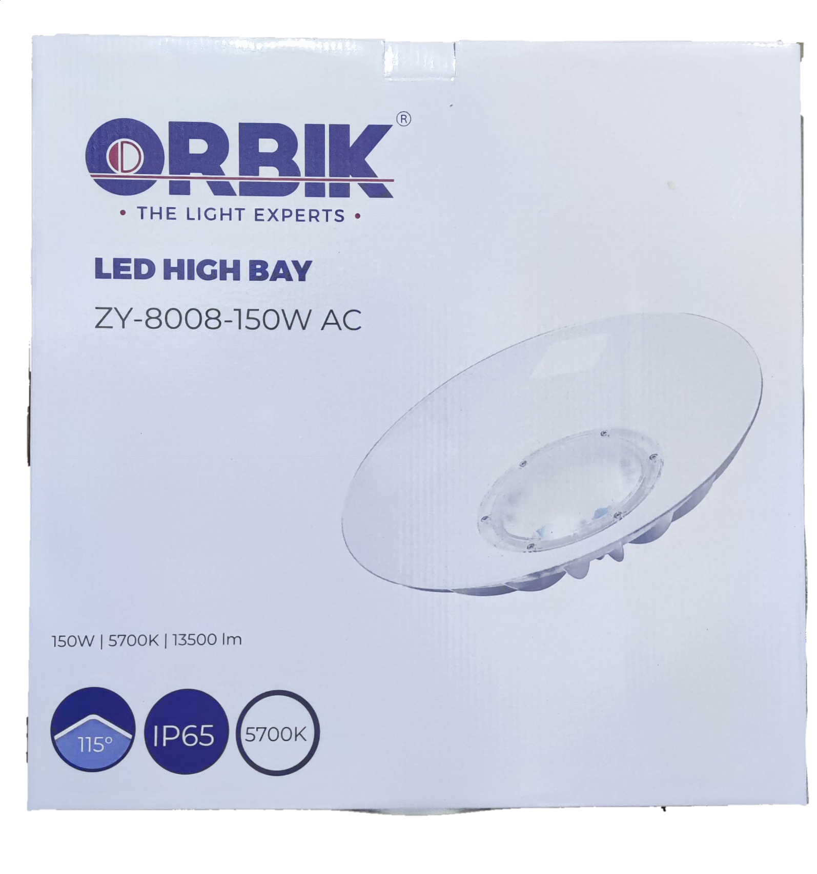 150W LED High Bay 5700K Daylight 220V ( Orbik) | Lazada PH