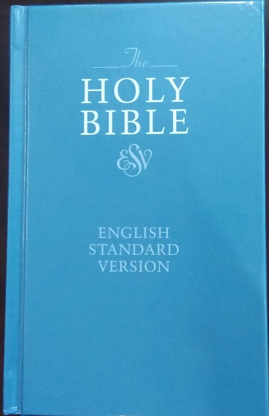 Handy ESV Bible (English Standard Version) Glossy Blue 4.25 x 6.25 ...