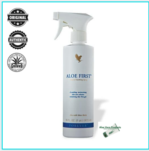 Forever ALOE FIRST SPRAY (First Aid For Burns Wounds Face Skin Hair ...
