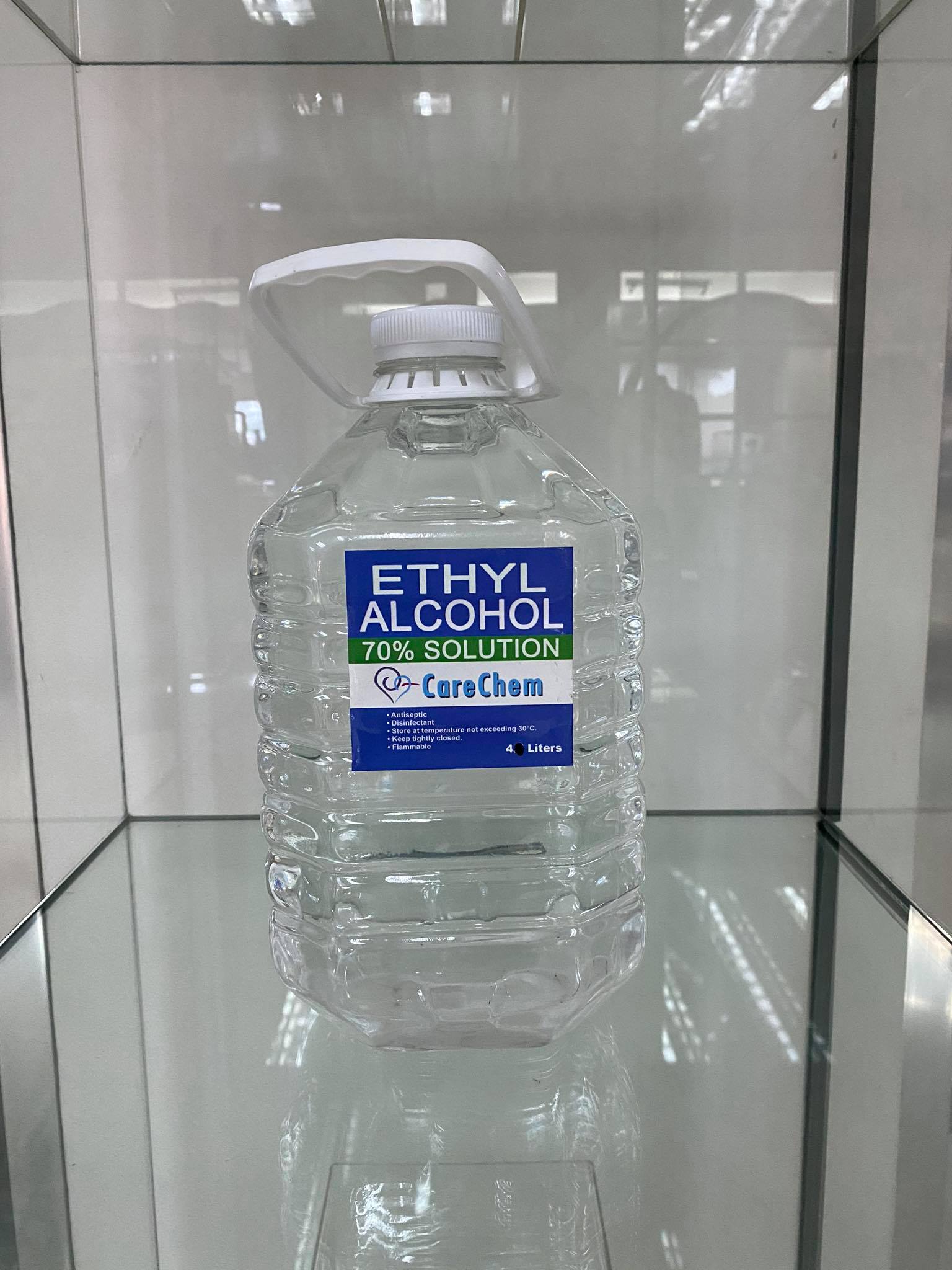 Ethyl Alcohol, 70% Solution, 4 Liters (4L) container | Lazada PH