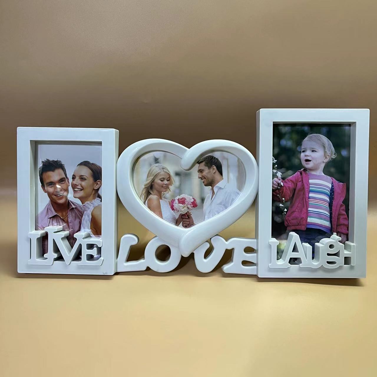 Home Zania Live Love Photo Collage Frame, Wall Art, Wall Decor | Lazada PH