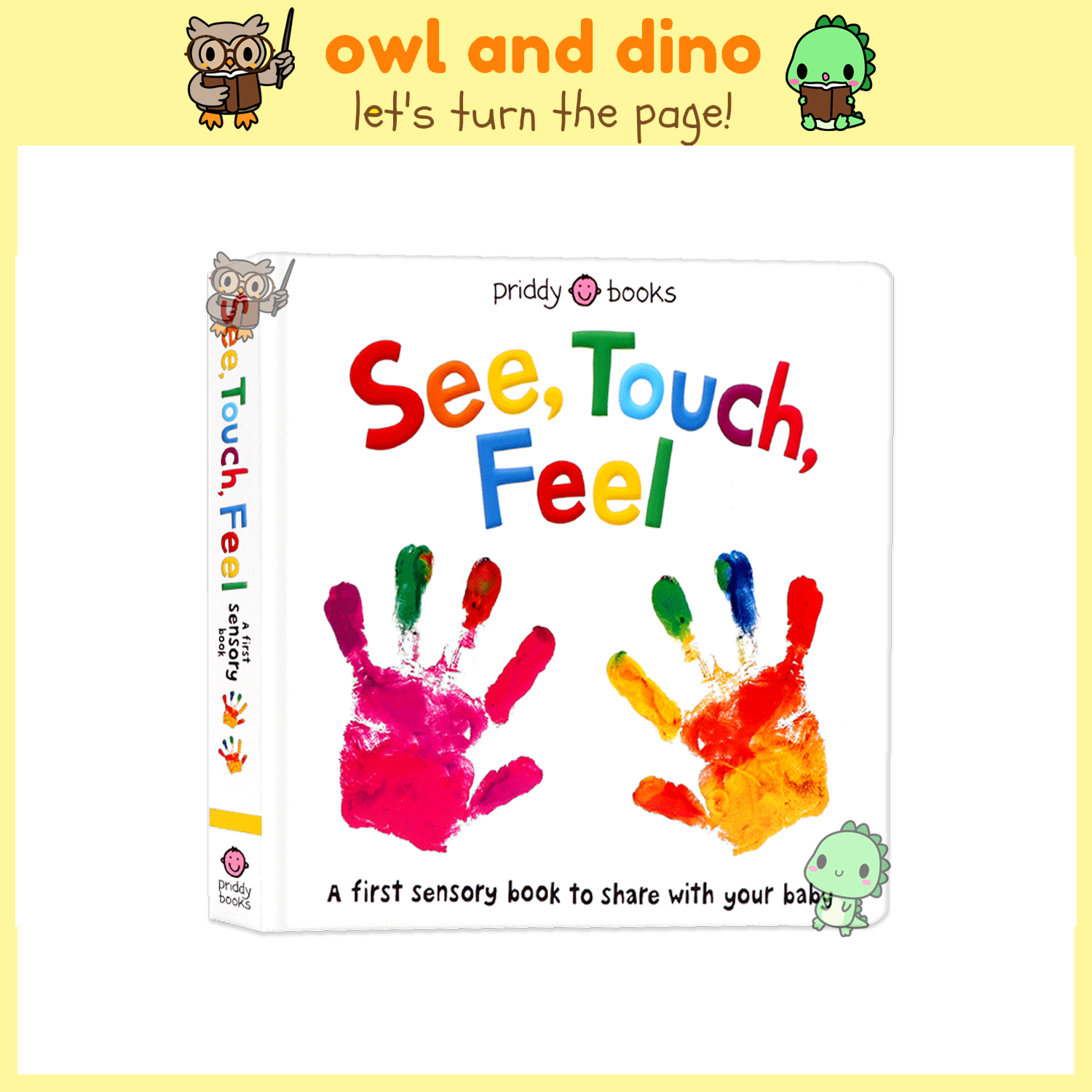 See, Touch, Feel: A First Sensory Book (Board Book) | Lazada PH