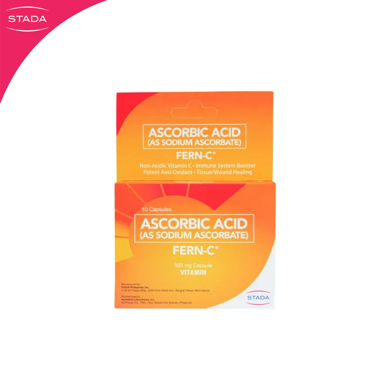 STADA Fern-C Vitamin 500mg 10 Capsules | Lazada PH