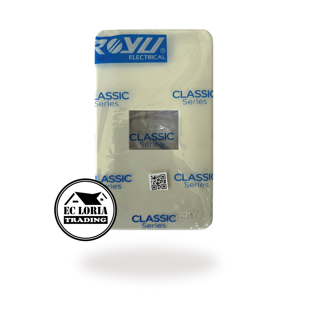 Royu Electrical Plate Classic Series Component (1-Gang ,2-Gang ,3-Gang ...
