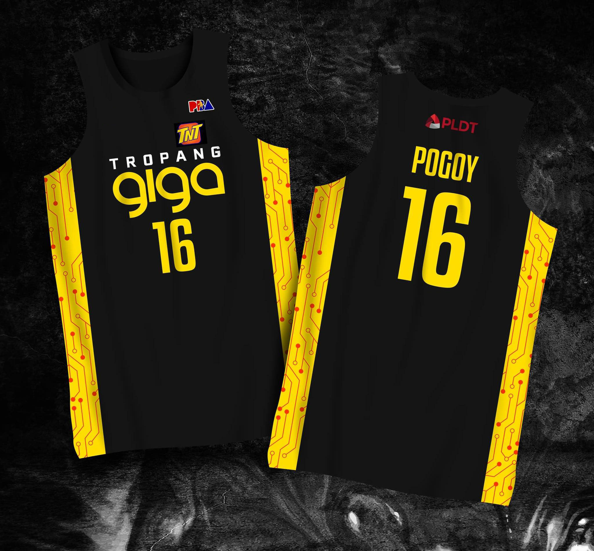 TNT TROPANG GIGA PBA JERSEY | Roger Pogoy #16 | FULL SUBLIMATION ...