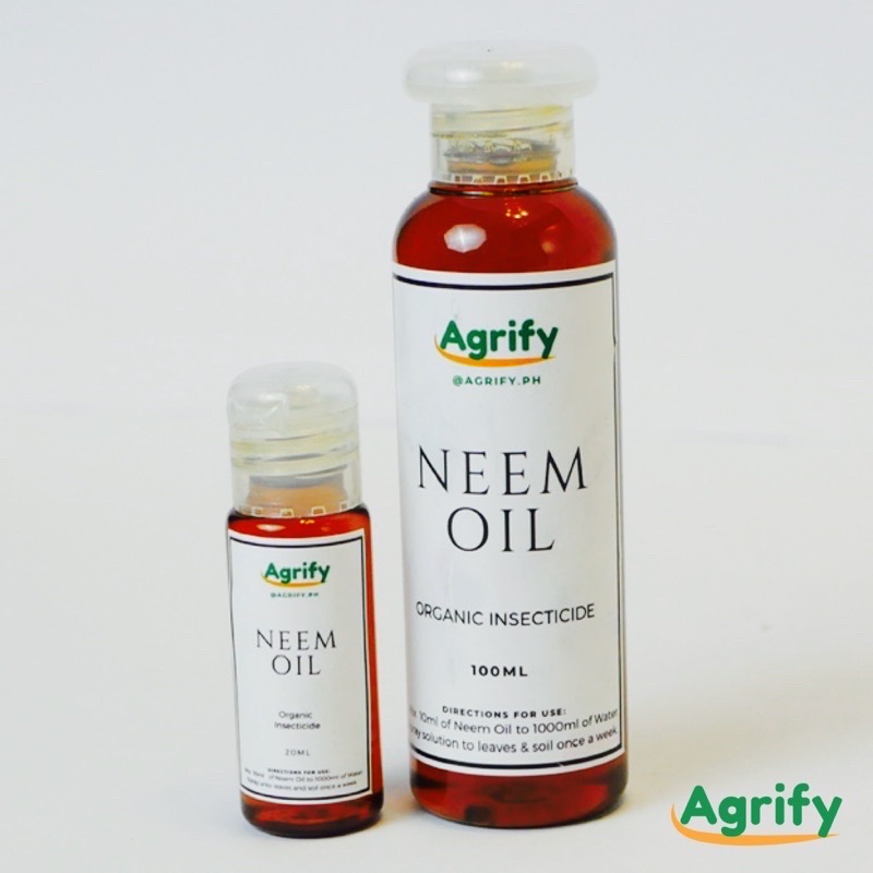 Neem Oil 20ml Organic Insecticide Cold Pressed Agrify PH | Lazada PH