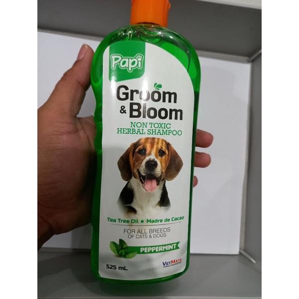 Papi Groom Bloom Shampoo and Conditioner 500mL for Dogs and Cats ...