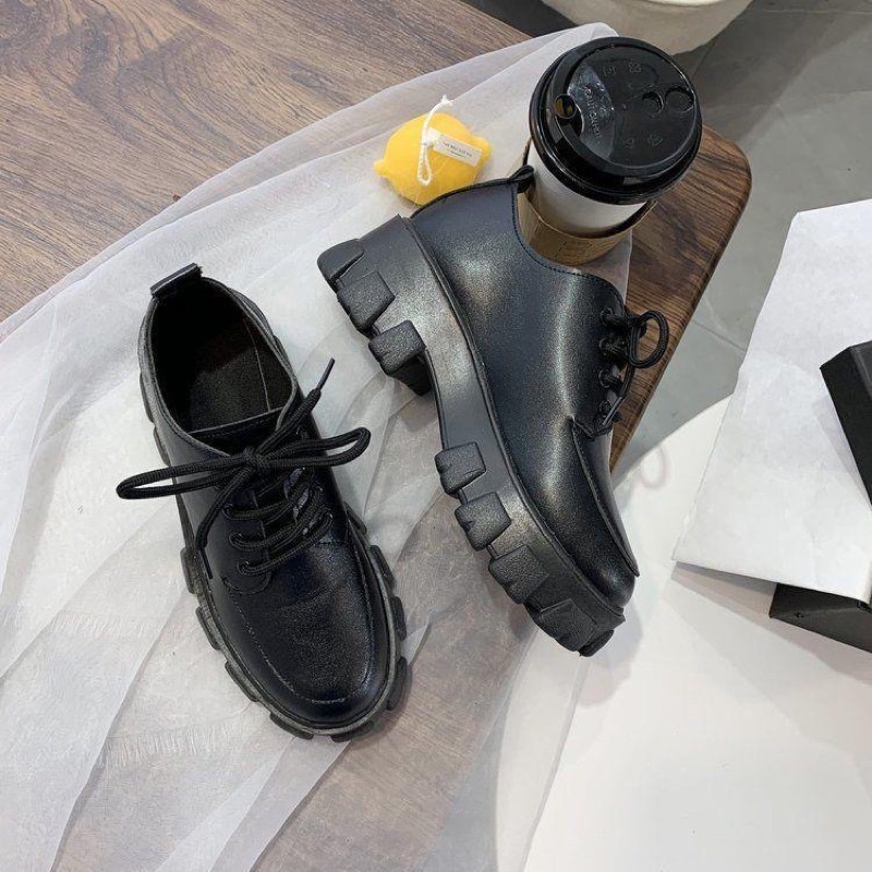 MaryJane Shoes Casual Thick bottom Ankle Boots Student Shoes girl shoes ...