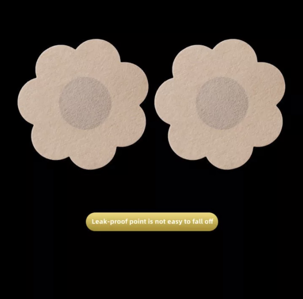 Chest Sticker Disposable Invisible Non-woven Bra Nipple Stickers ...