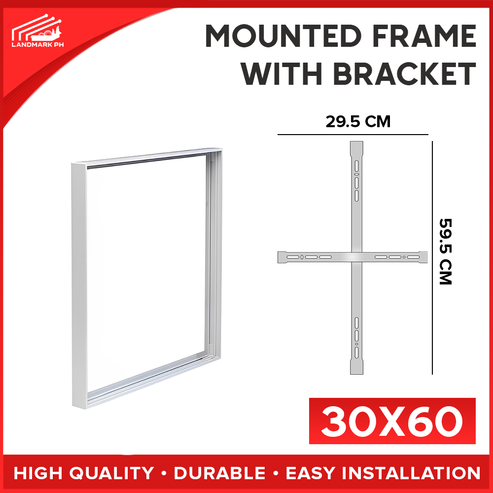Surface Mount Frame for LED Flat Panel Light - Aluminum Surface ...