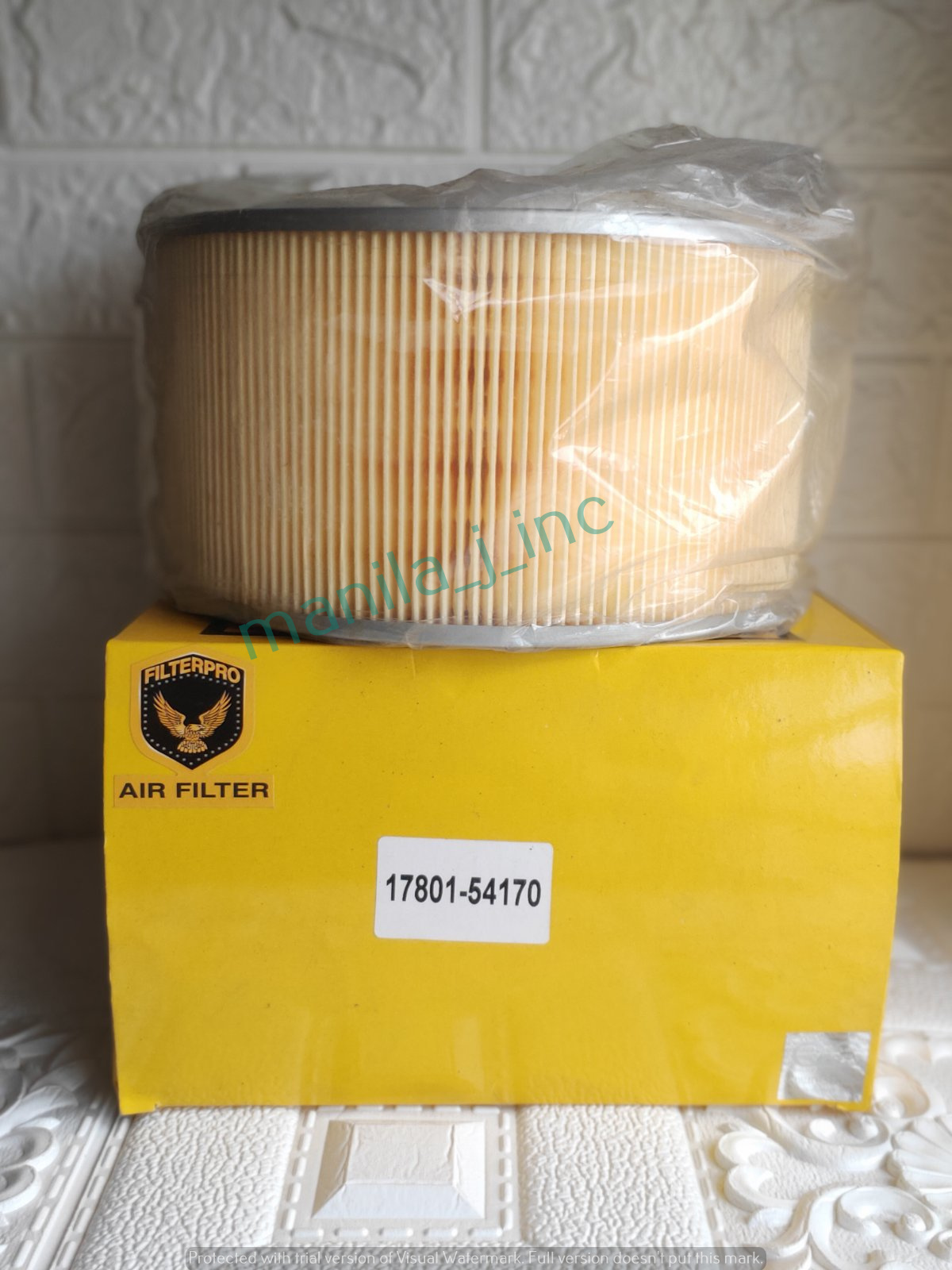 AIR FILTER FOR TOYOTA HI-LUX 4WD 3L DIESEL FP-17801-54170 | Lazada PH