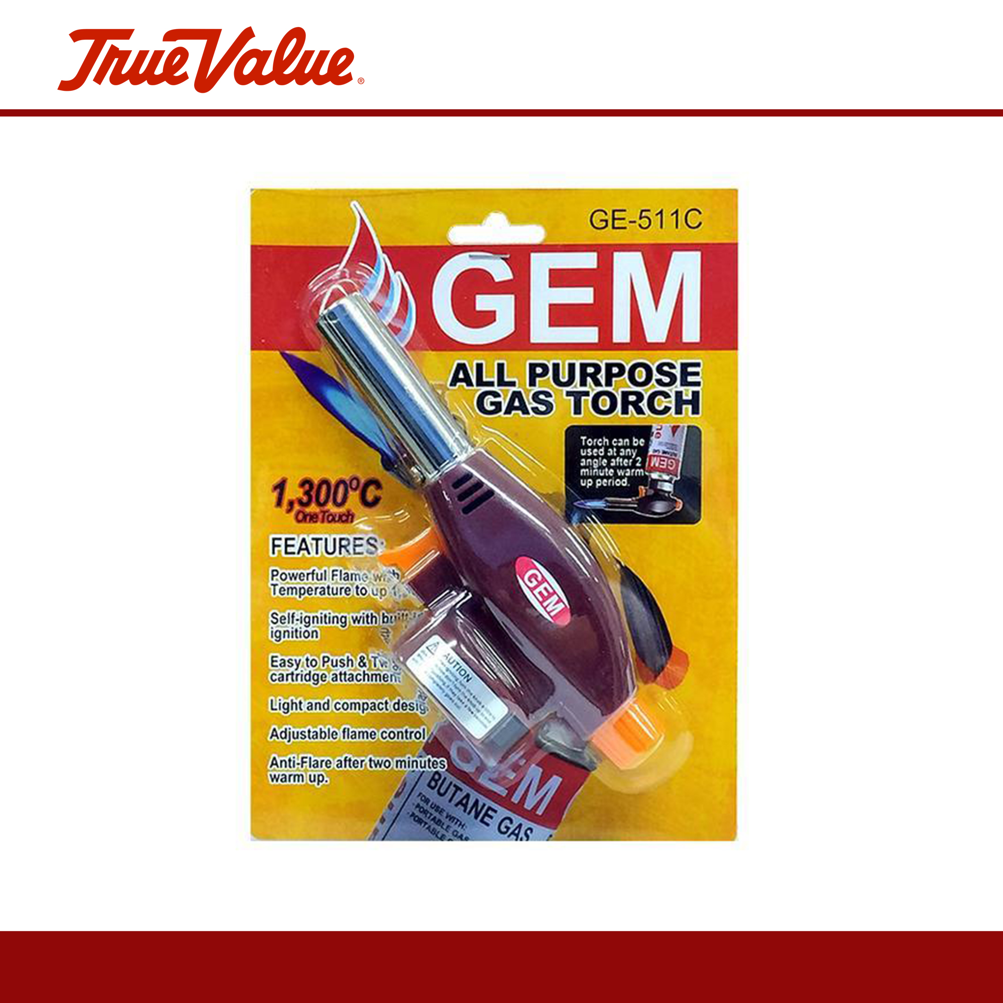 GEM All-Purpose Straight Gas Torch | Lazada