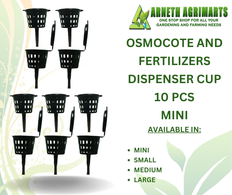 OSMOCOTE AND FERTILIZERS DISPENSER FERTILIZER CUP 10 PCS | Lazada PH