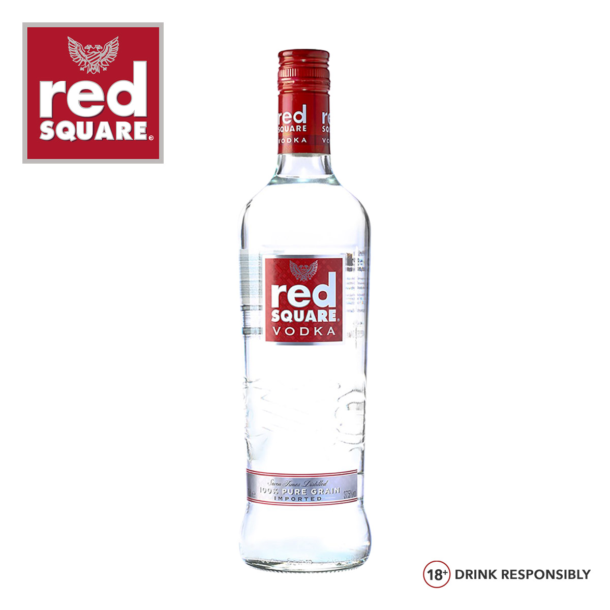 Red Square Vodka 37.5%, Russia, 700ml | Lazada PH
