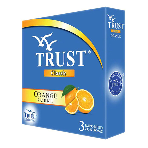 Secret Corner TRUST Classic Condom Orange Scent 1 PACK OF 3'S | Lazada PH