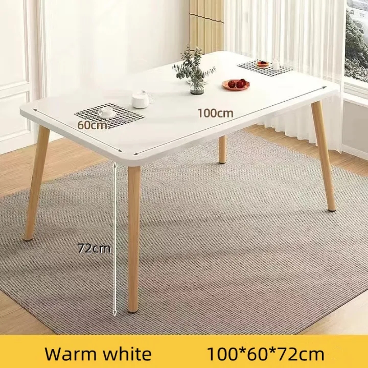 First Sight Nordic table small apartment type modern simple small table ...