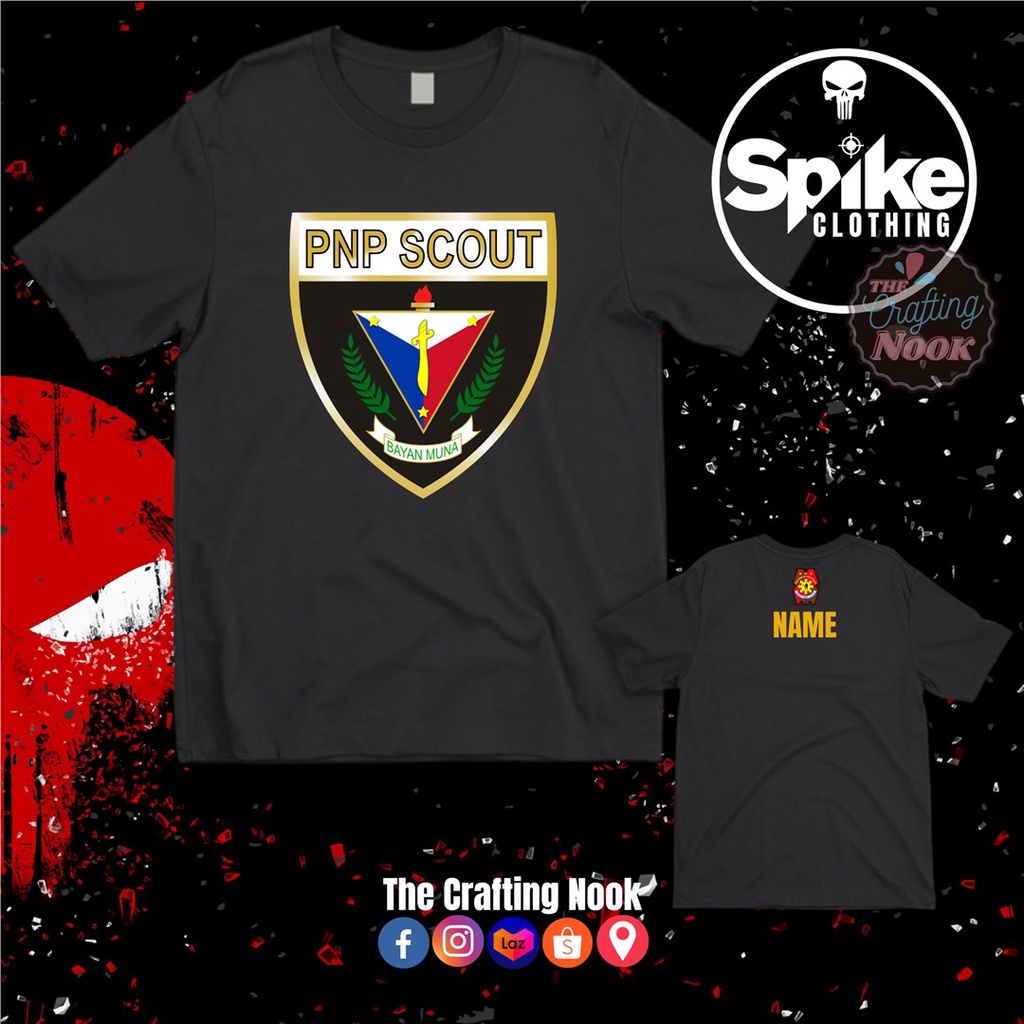 PNP SCOUT CUSTOMIZED SHIRT ACTIVE-DRY* | Lazada PH